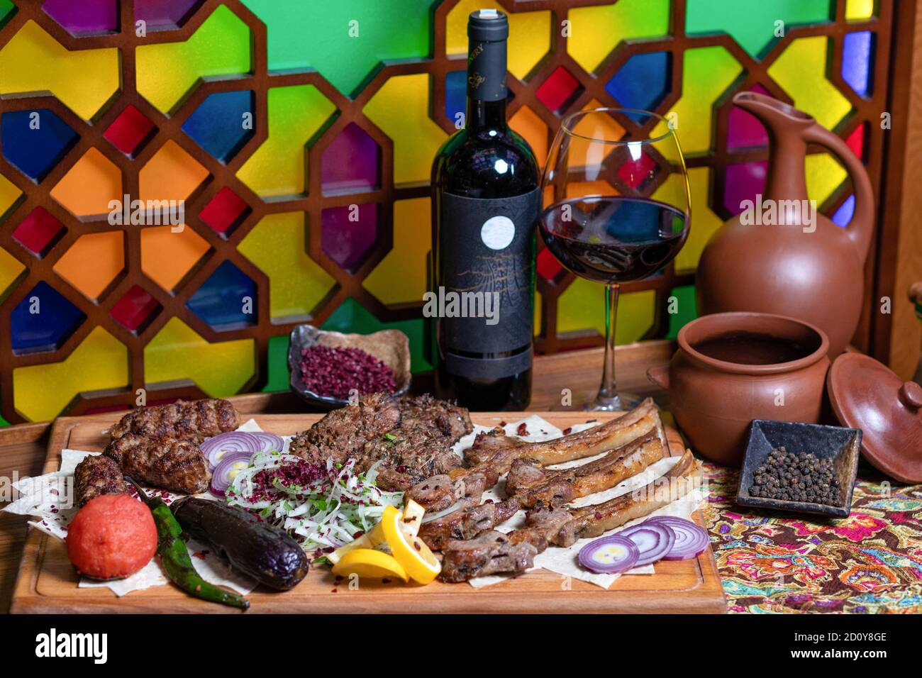 Lyulya kebab hi-res stock photography and images - Alamy