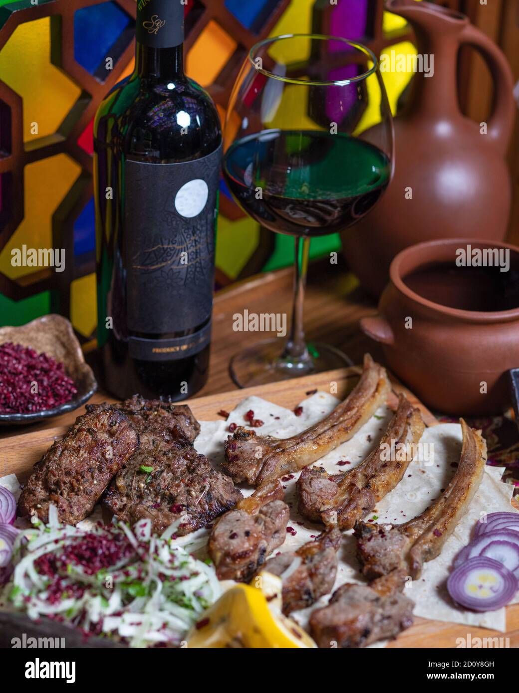 Lyulya kebab hi-res stock photography and images - Alamy