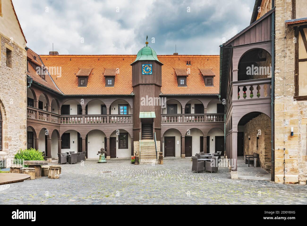 Renaissance court in the Augustinian monastery. The Augustinian ...