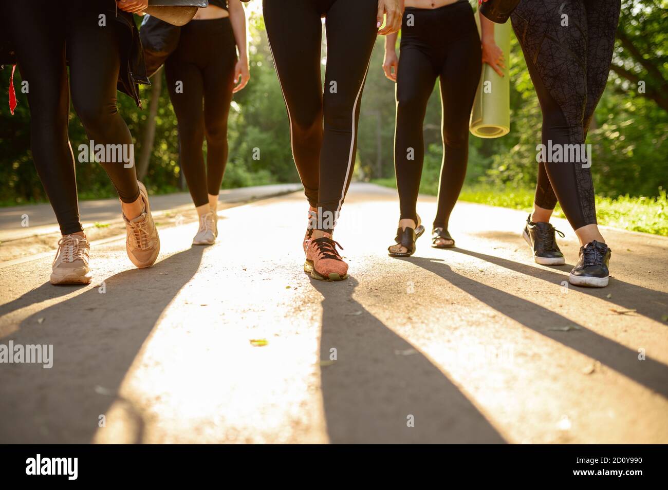 Young group people mats hi-res stock photography and images - Alamy