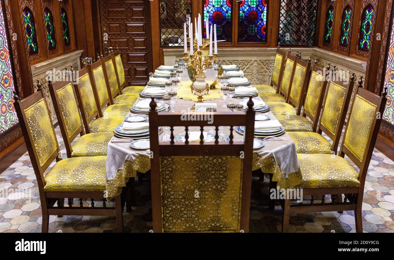 Restaurant cafe interior arabic pattern hi-res stock photography and ...