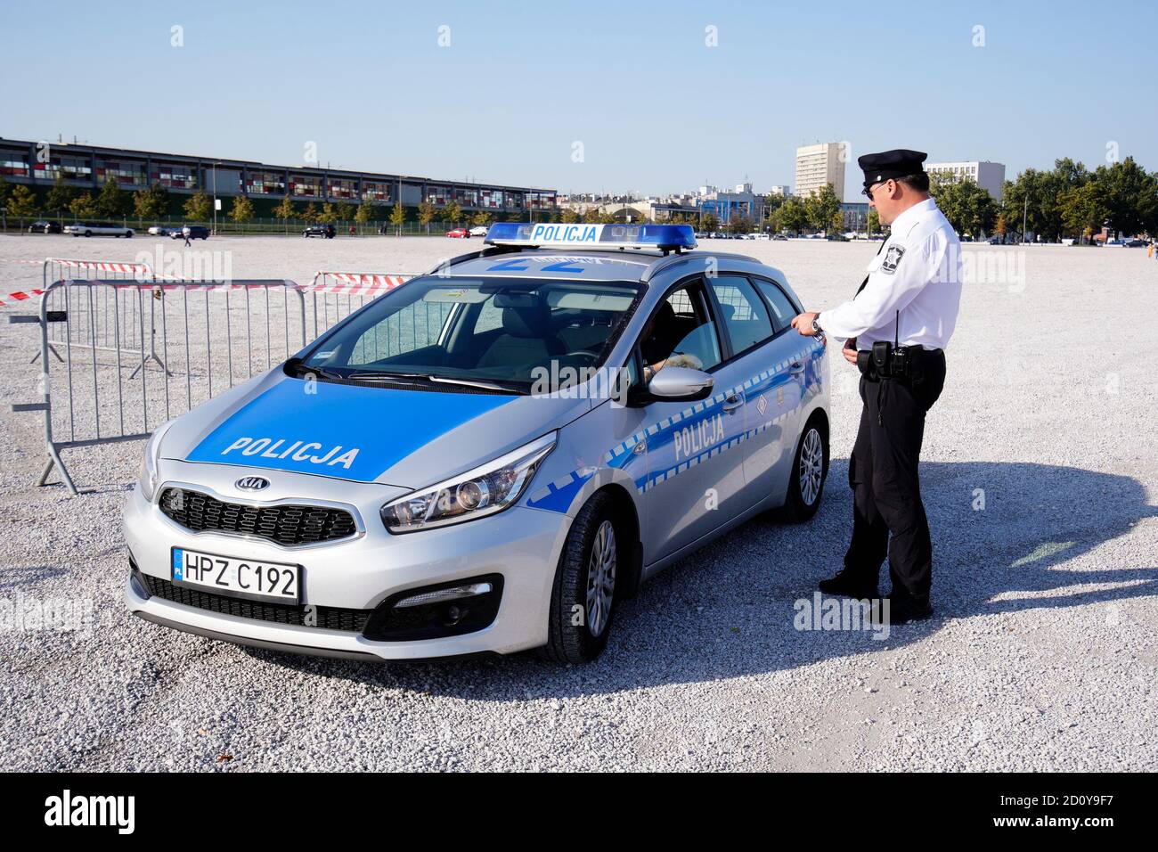 Policja polish police car hi-res stock photography and images - Alamy