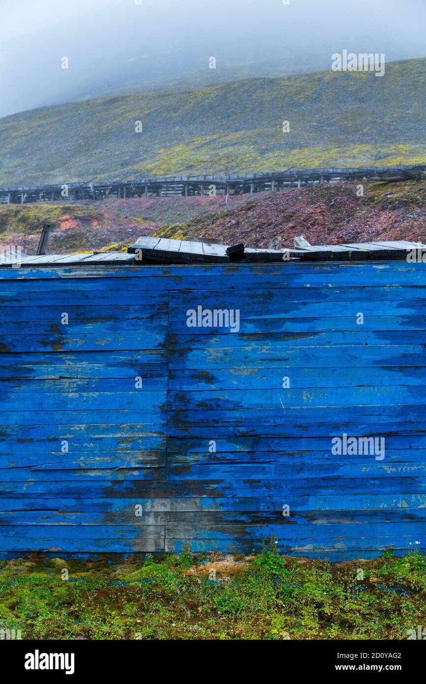 Barentsburg, Svalbard Islands, Artic Ocean, Norway, Europe Stock Photo ...