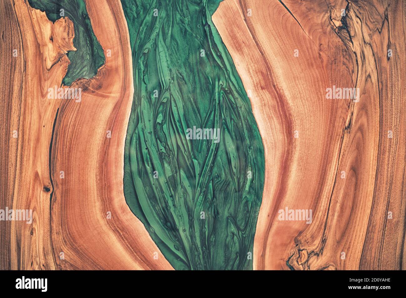 epoxy resin and wood texture. High-quality original work surface Stock ...