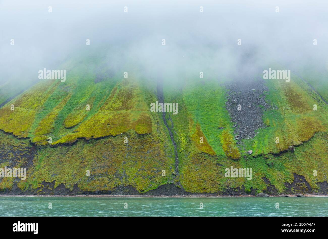 Isfjorden, Svalbard Islands, Artic Ocean, Norway, Europe Stock Photo ...