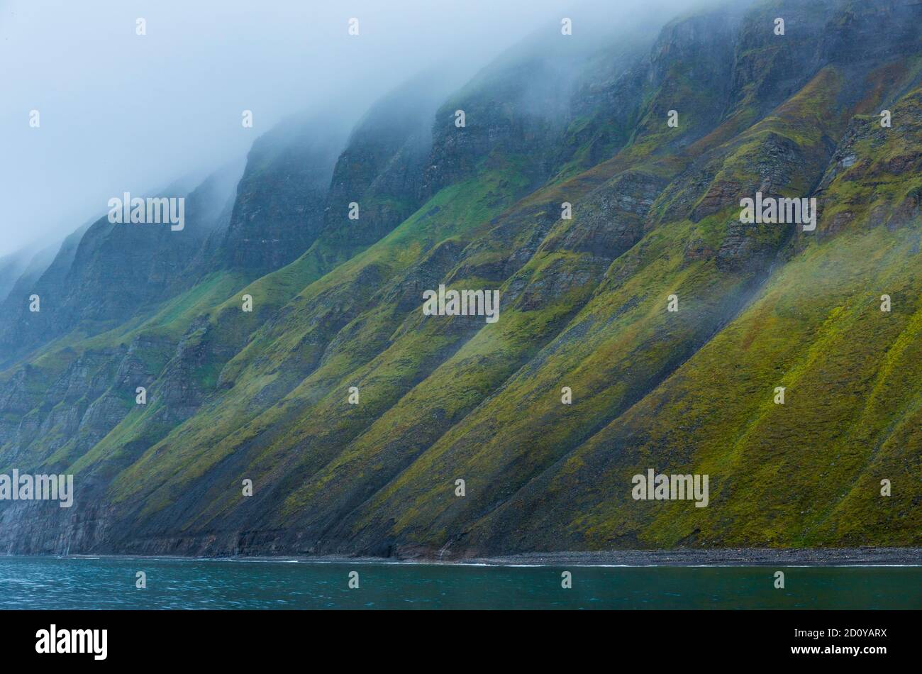 Isfjorden, Svalbard Islands, Artic Ocean, Norway, Europe Stock Photo ...