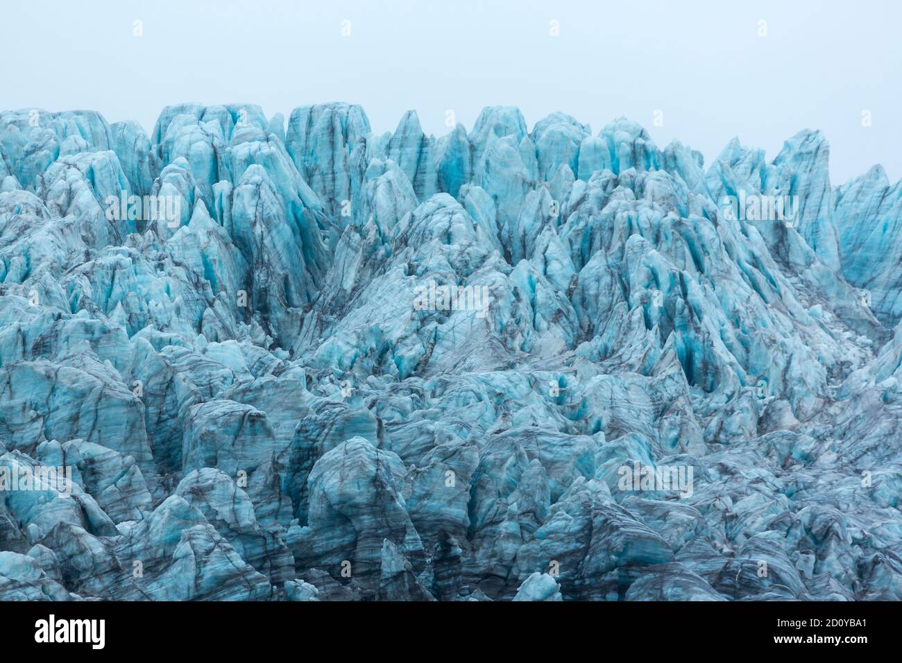 Glacier in Isfjorden, Svalbard Islands, Artic Ocean, Norway, Europe ...