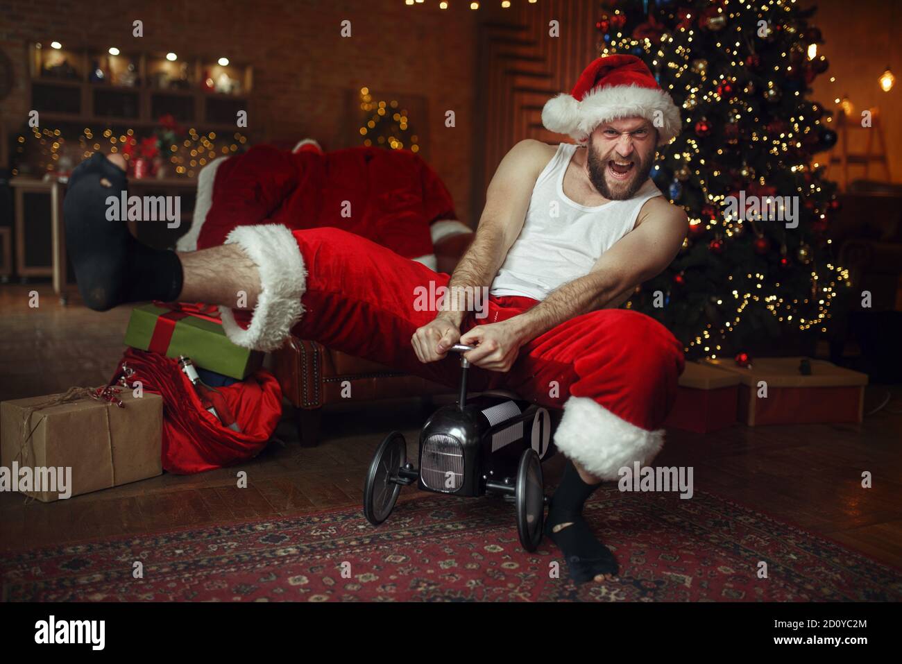 Drunk santa toy hi-res stock photography and images - Alamy