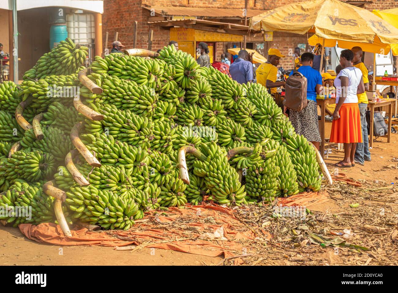 Fruit market uganda africa hi-res stock photography and images - Alamy