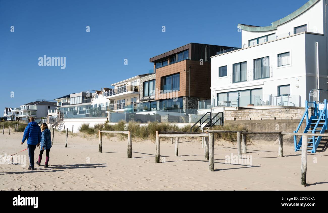 Expensive high end beachfront properties in Sandbanks Poole Dorset ...