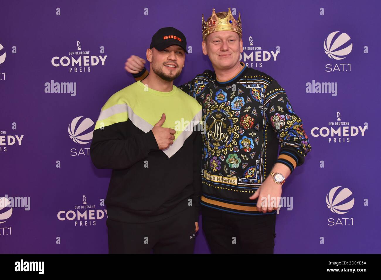 Cologne, Germany. 02nd Oct, 2020. Comedian Jens Knossalla and Mark ...
