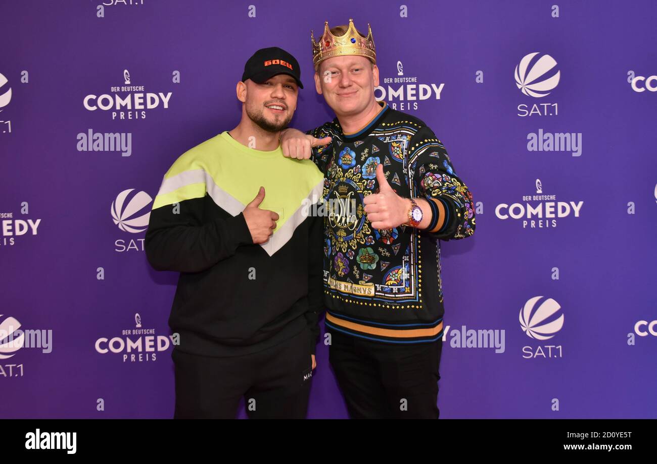 Cologne, Germany. 02nd Oct, 2020. Comedian Jens Knossalla and Mark ...