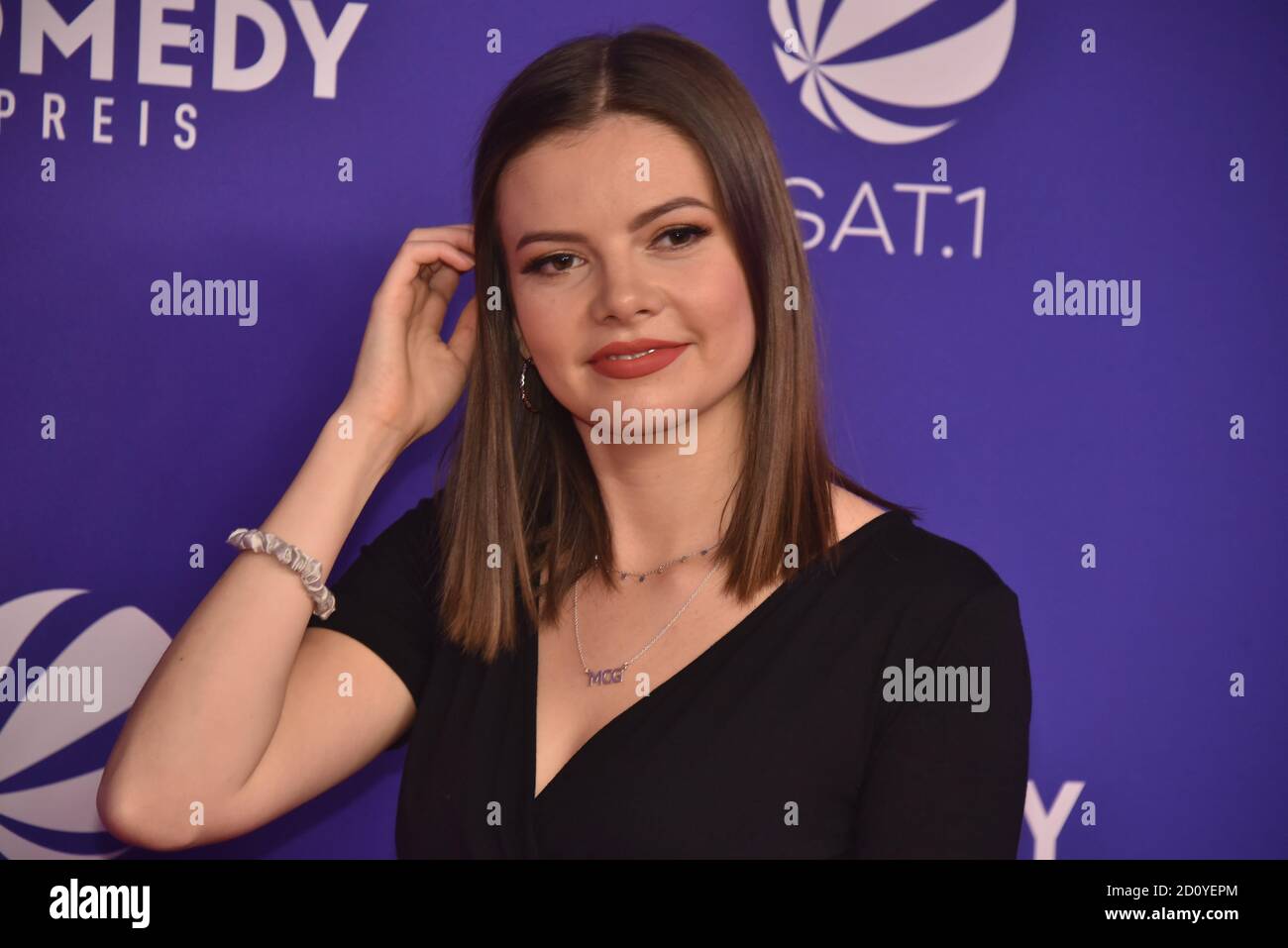 Cologne, Germany. 02nd Oct, 2020. Actress Maria Clara Groppler comes to ...