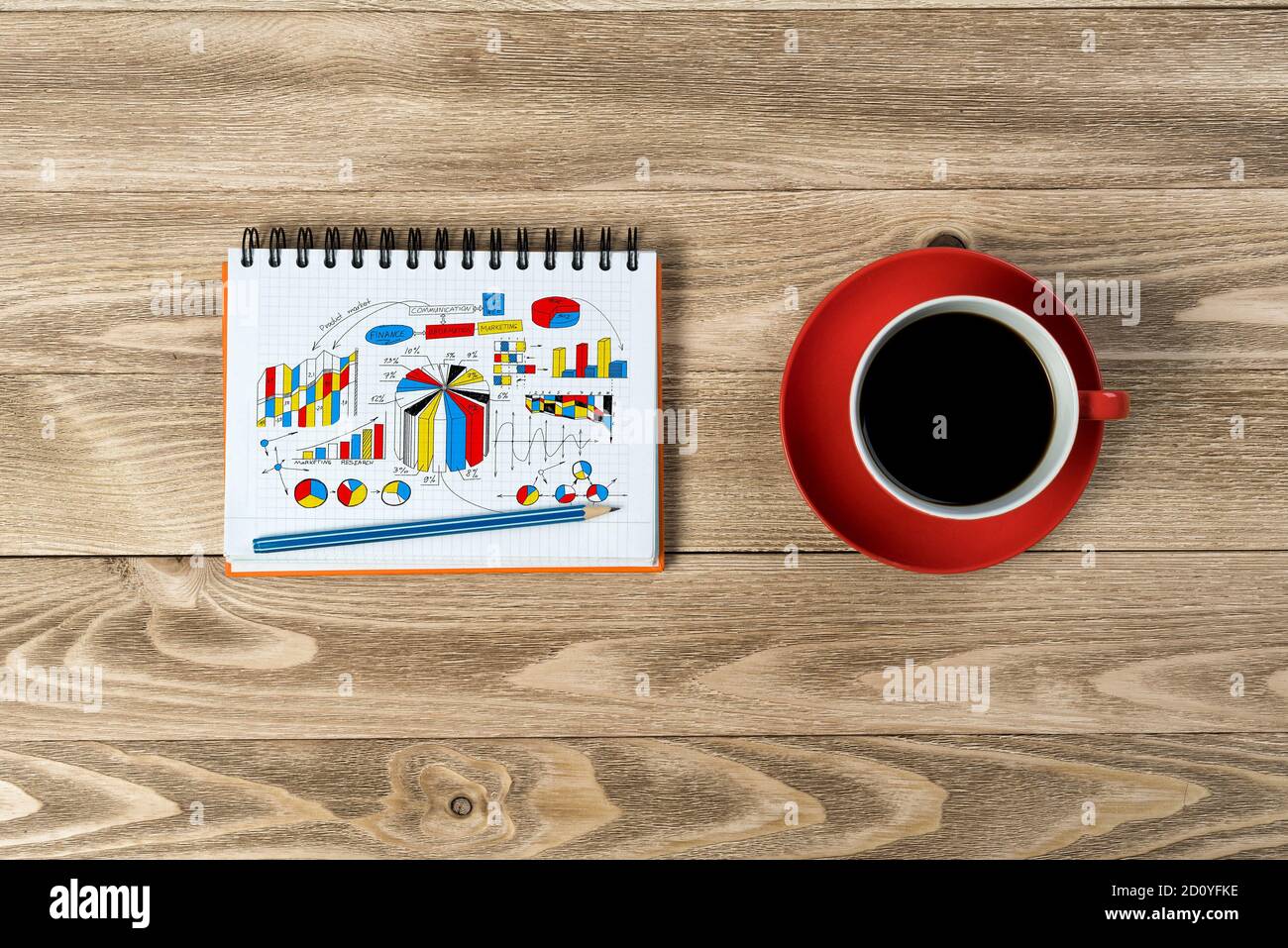 Business workplace with stuff Stock Photo - Alamy