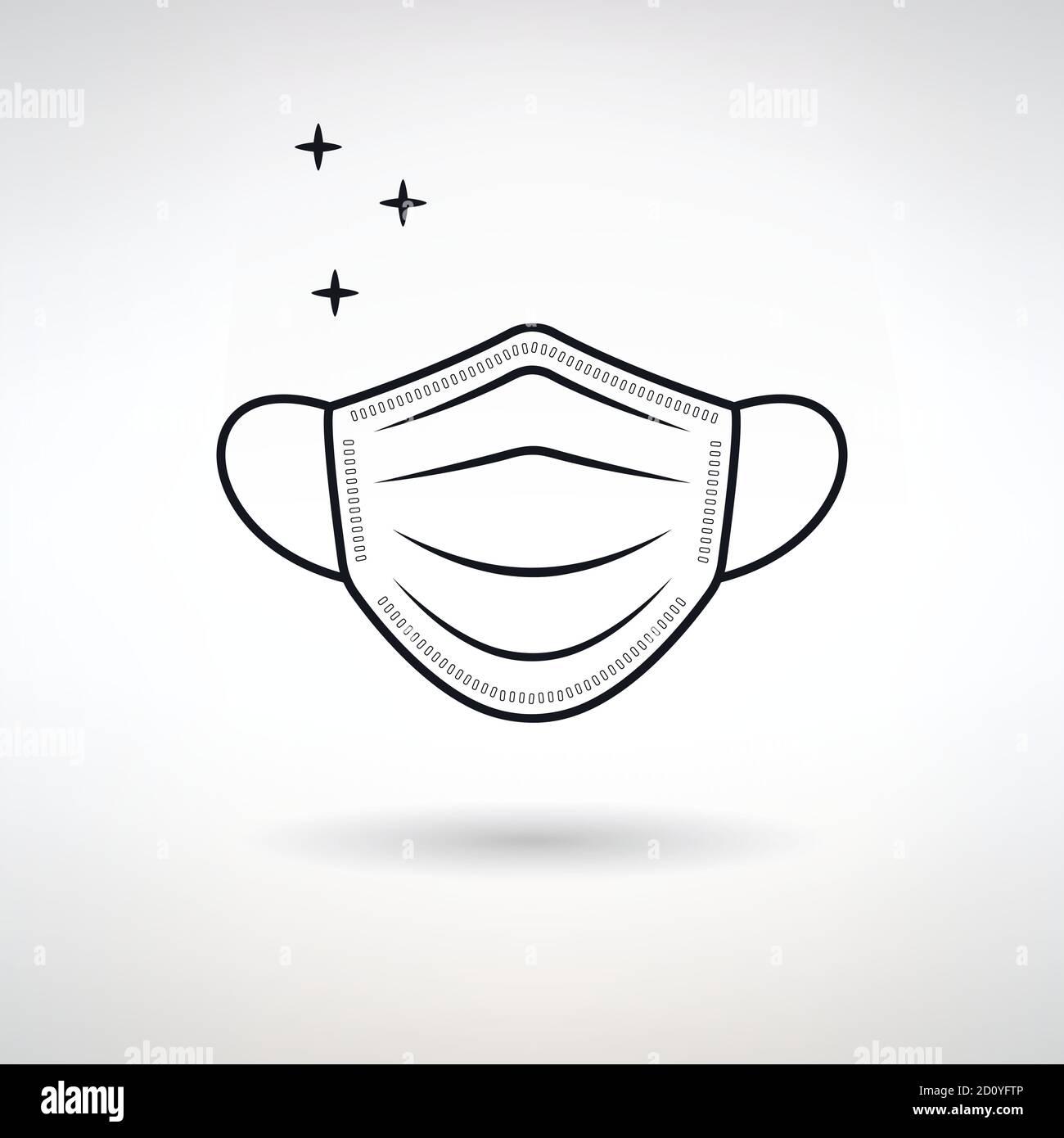 Surgical mask Stock Vector Images - Alamy