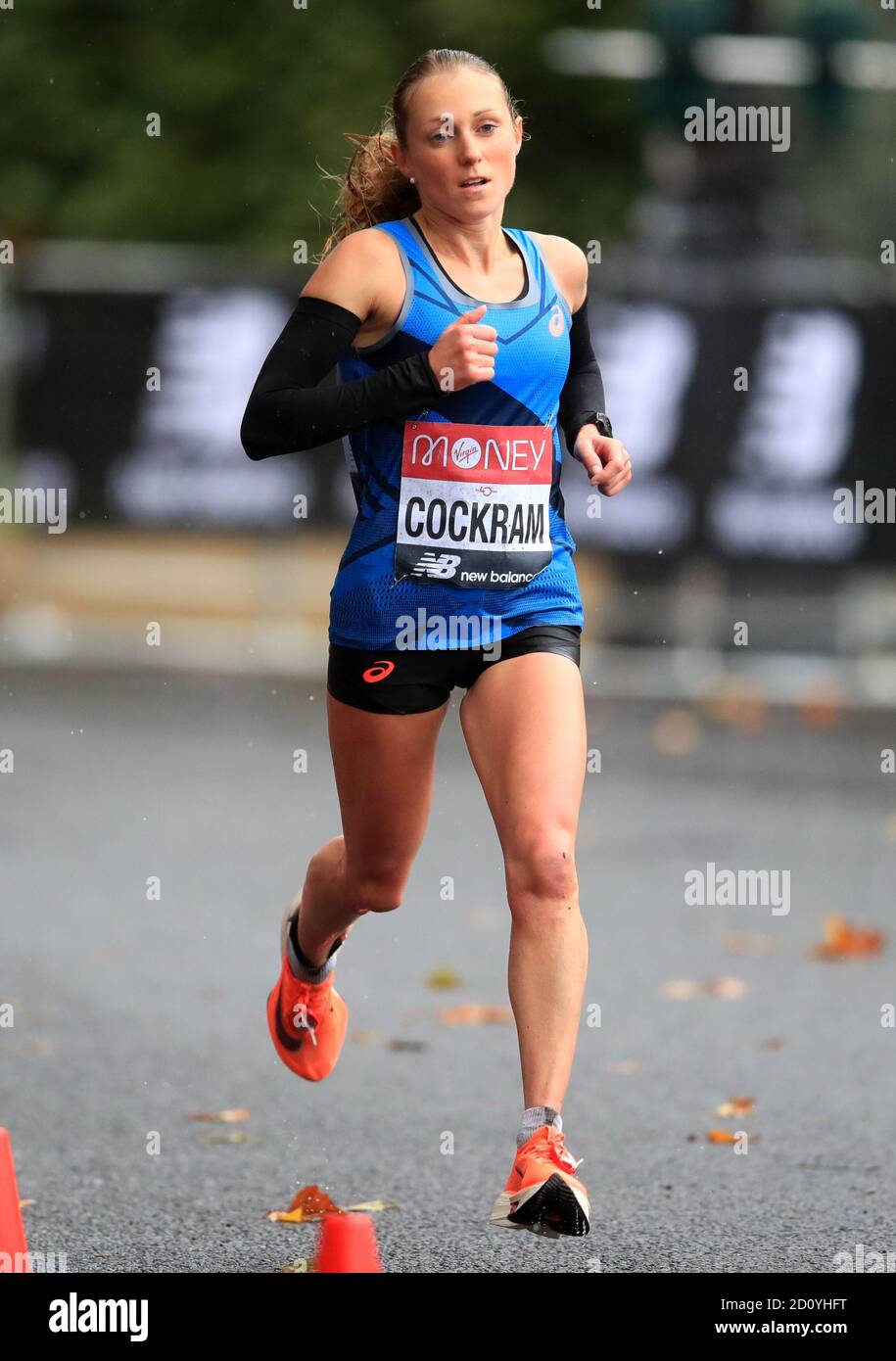 Great Britain's Natasha Cockram in action during the Women's Elite Race ...