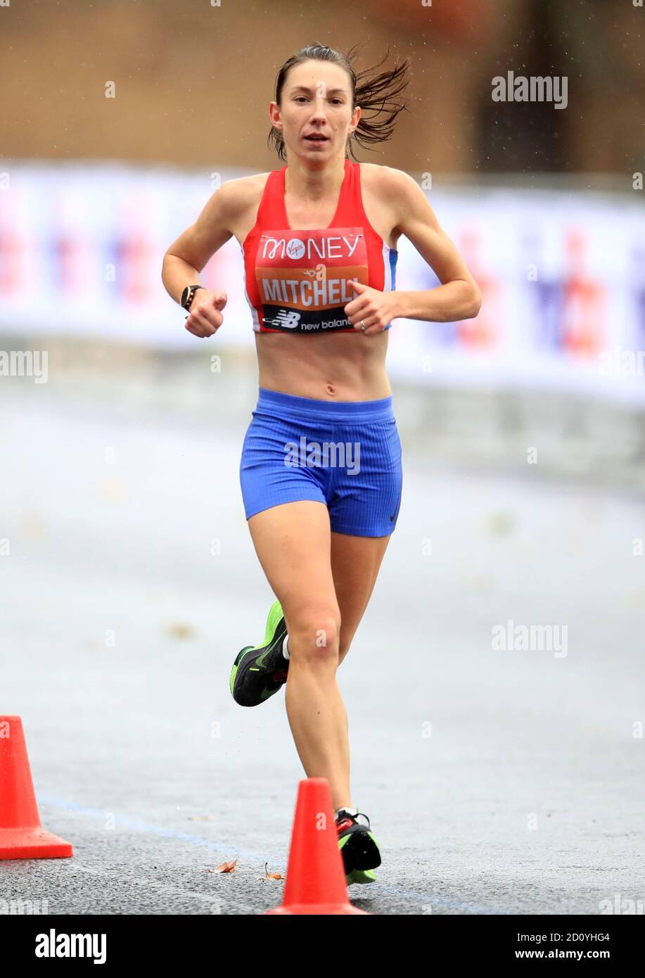 Great Britain's Naomi Mitchell in action during the Women's Elite Race ...