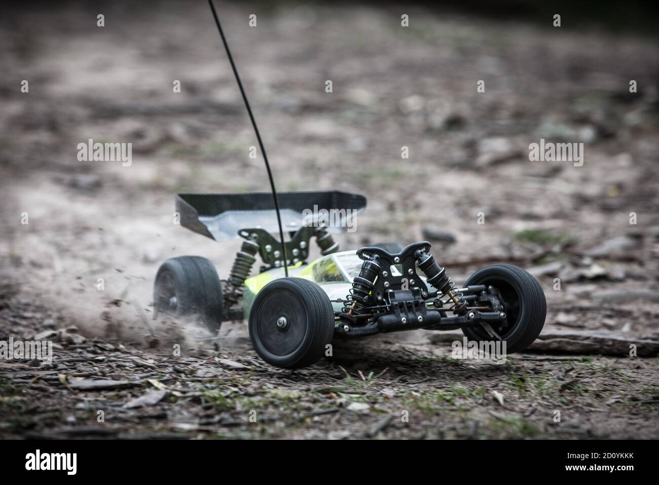 Radio Controlled Car In Action Stock Photo - Alamy