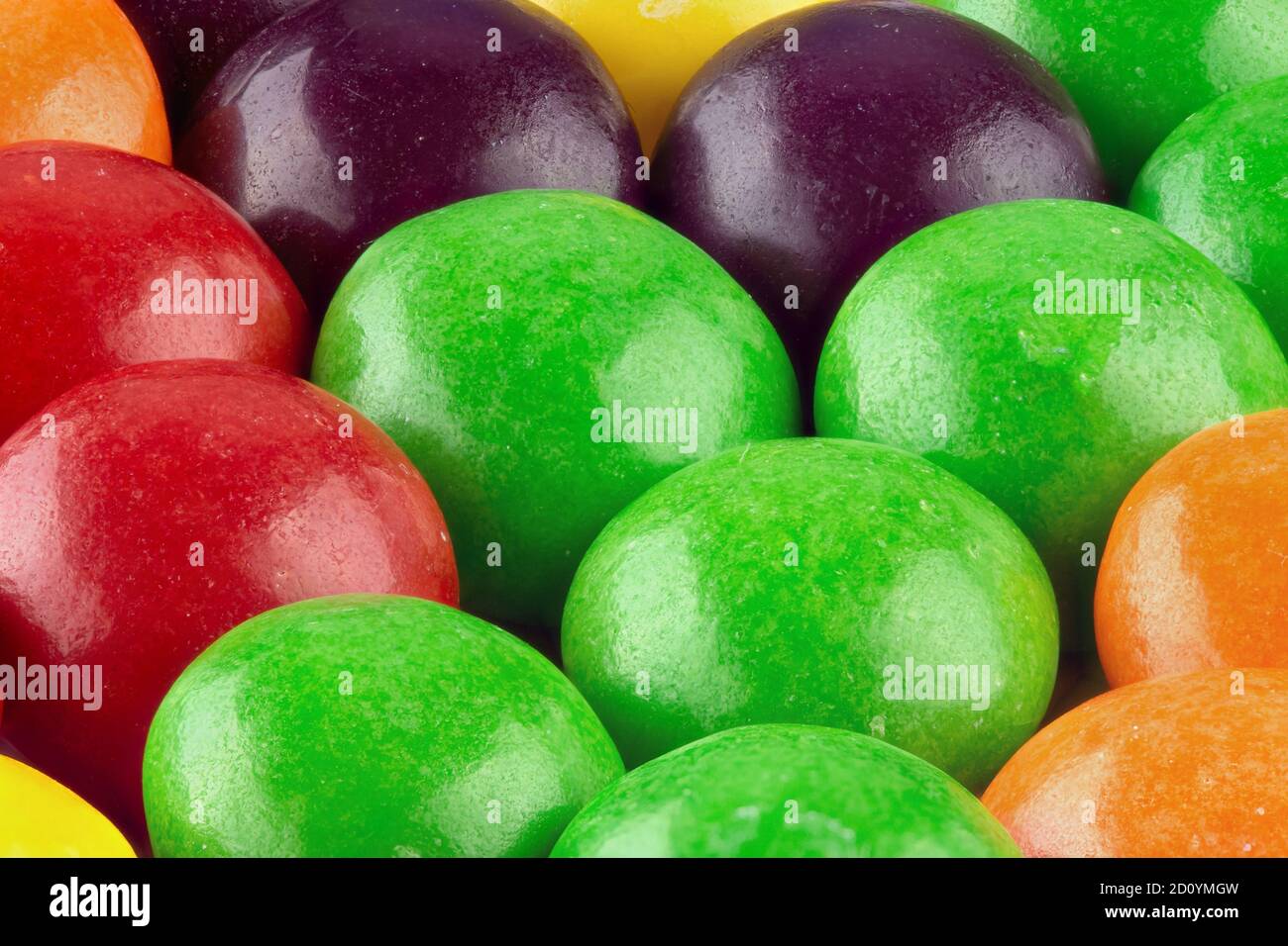 Colorful candy dragees isolated on white background Stock Photo - Alamy