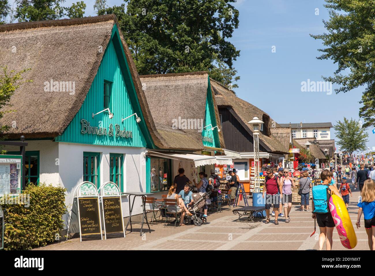 Rundgang durch Prerow Stock Photo - Alamy