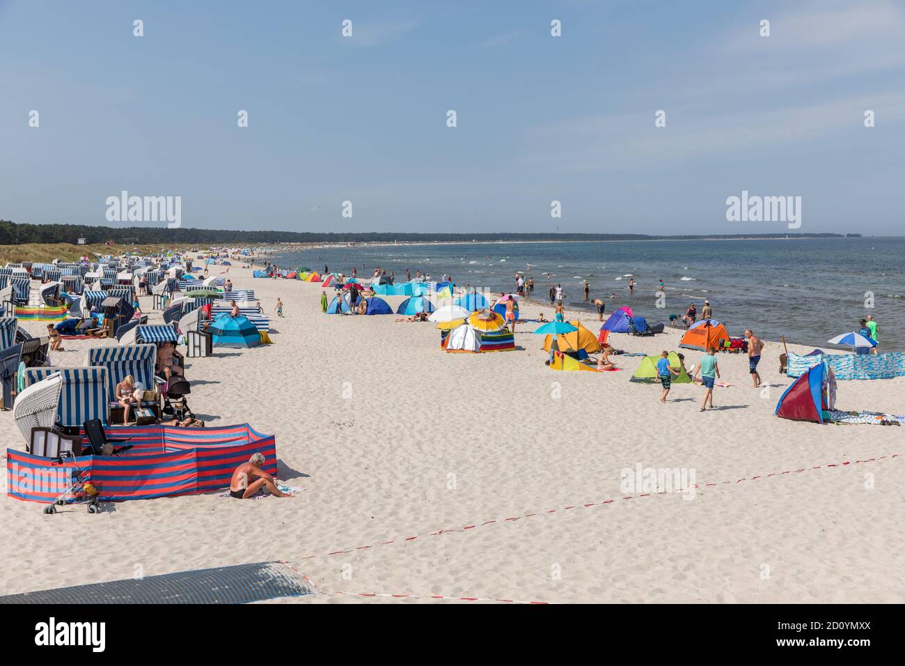 Rundgang durch Prerow Stock Photo - Alamy