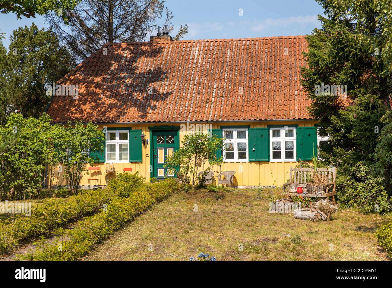 Rundgang durch Prerow Stock Photo - Alamy