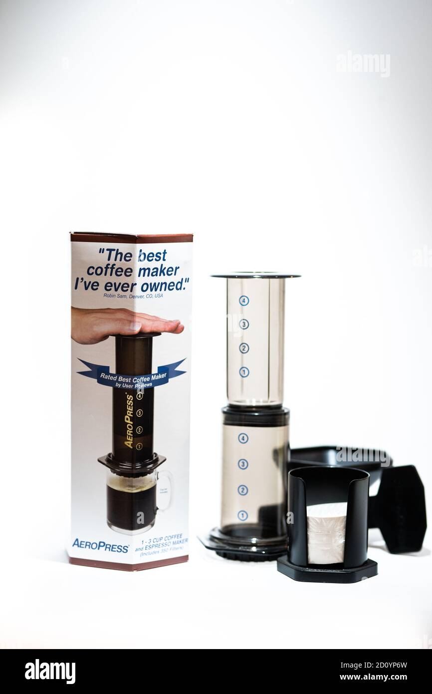 Coffee shop products Stock Photo - Alamy