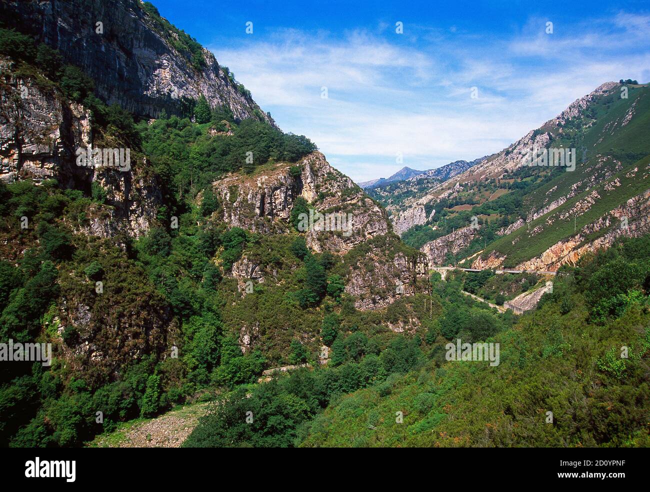 Canyon. Redes Nature Reserve, Tanes, Asturias, Spain Stock Photo - Alamy