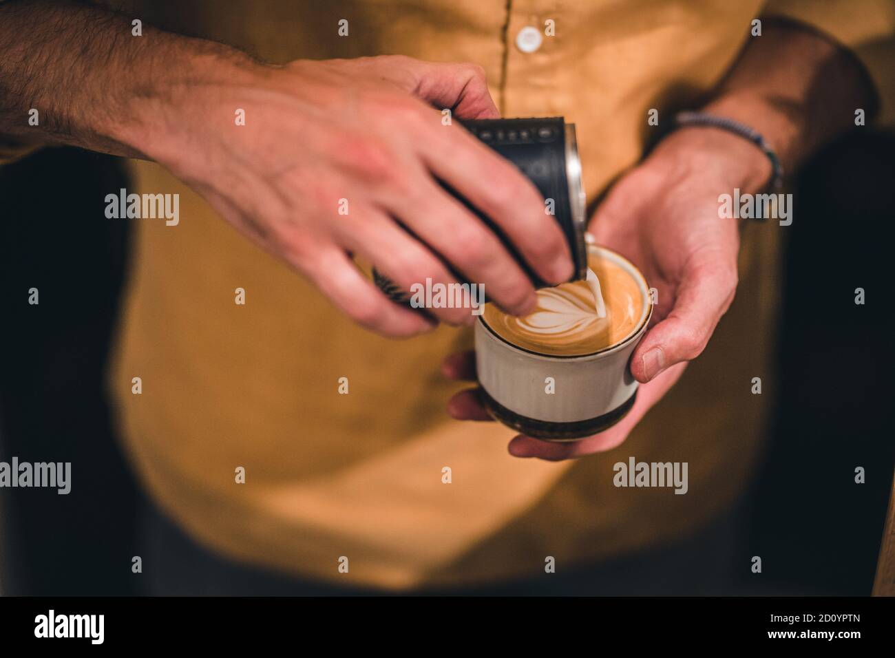 Small Coffee shop in Sweden Stock Photo - Alamy