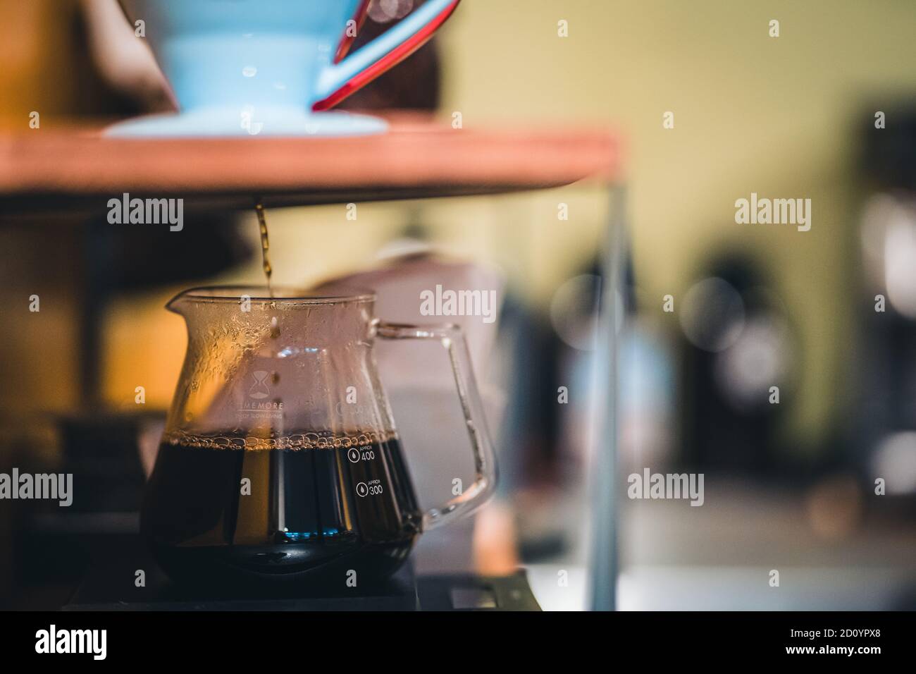 Small Coffee shop in Sweden Stock Photo - Alamy