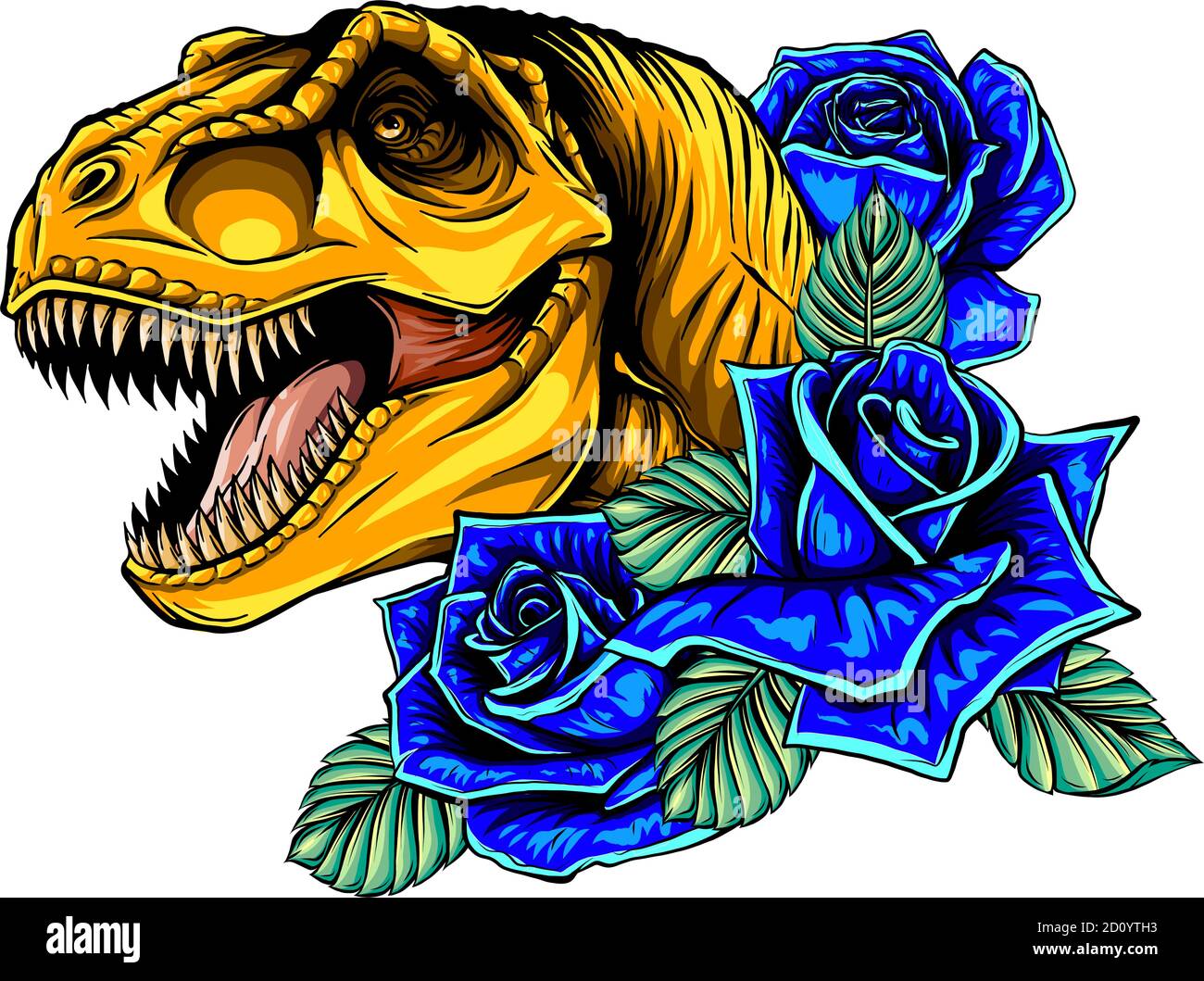 Tyrannosaurus rex drawing hi-res stock photography and images - Alamy
