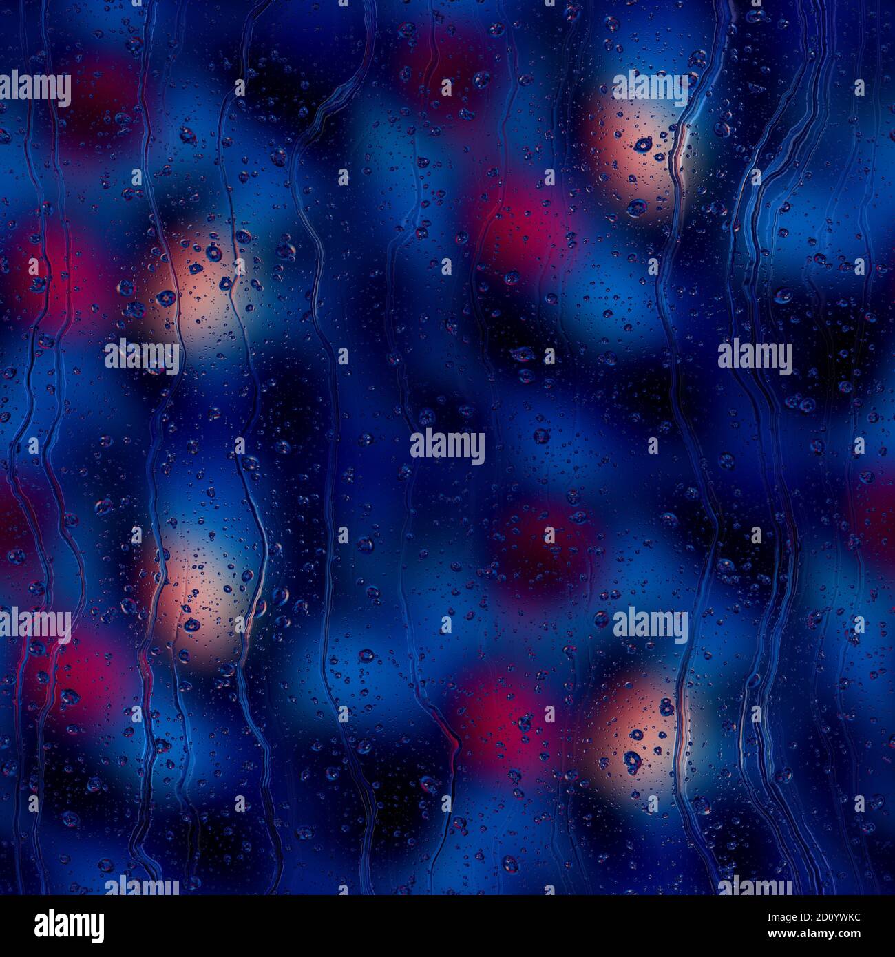 Seamless rain drop water repeat pattern on blur Stock Photo - Alamy