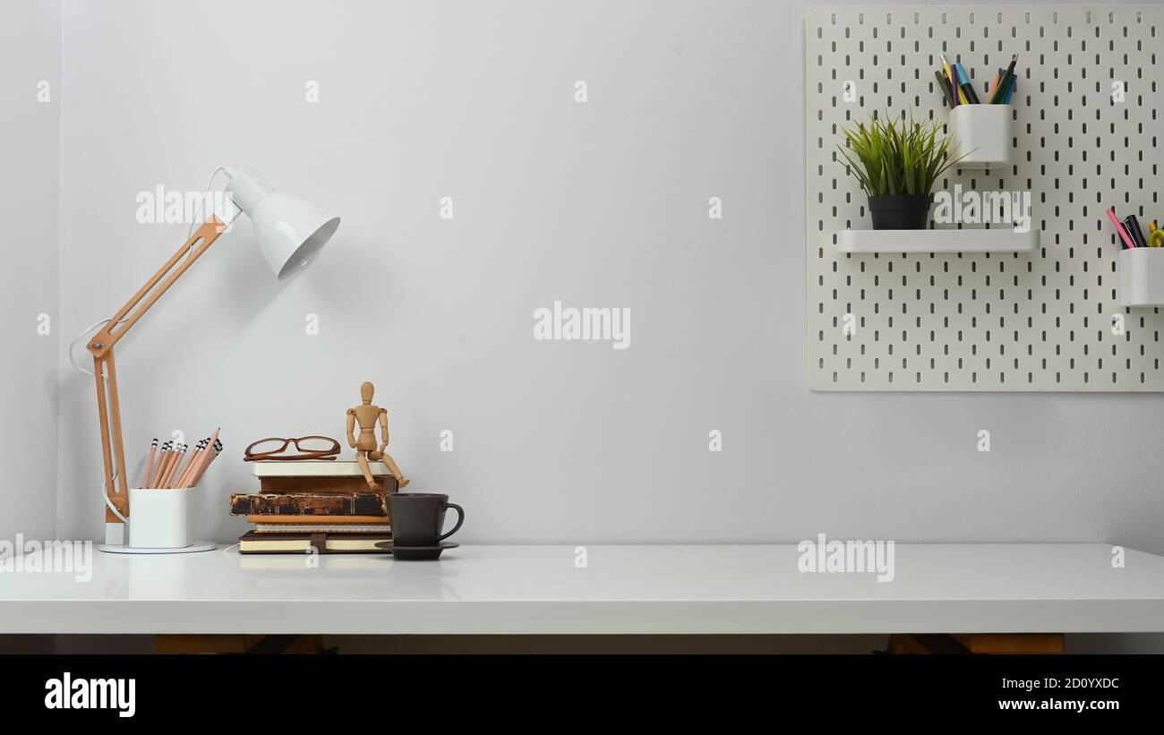 Comfortable Workspace ,Modern workplace Stock Photo - Alamy