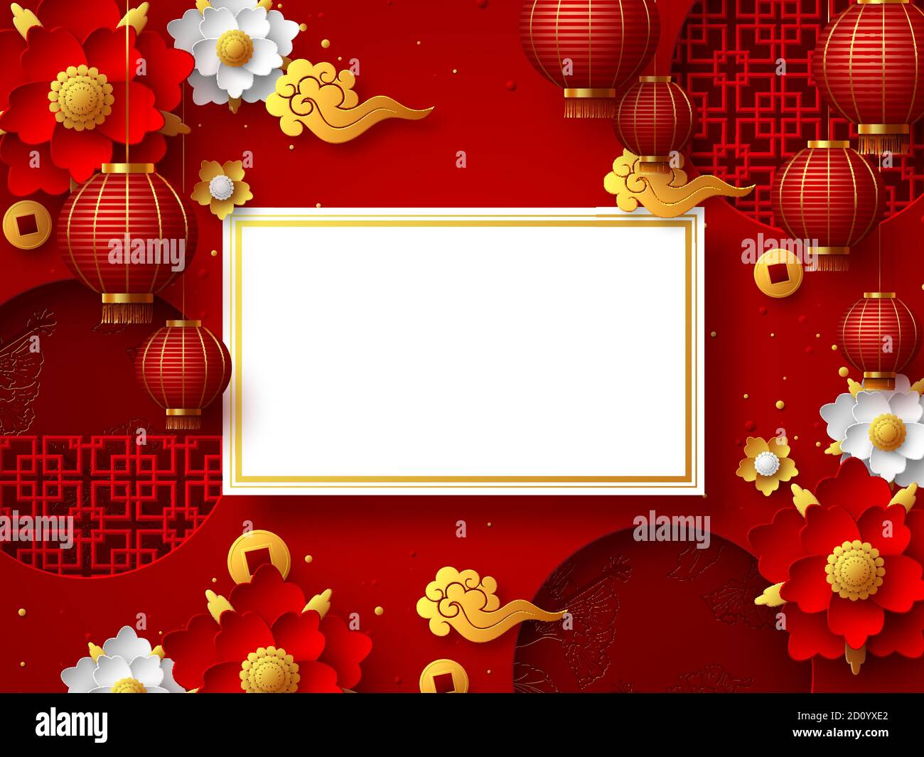 New year chinese pattern Stock Vector Images - Alamy