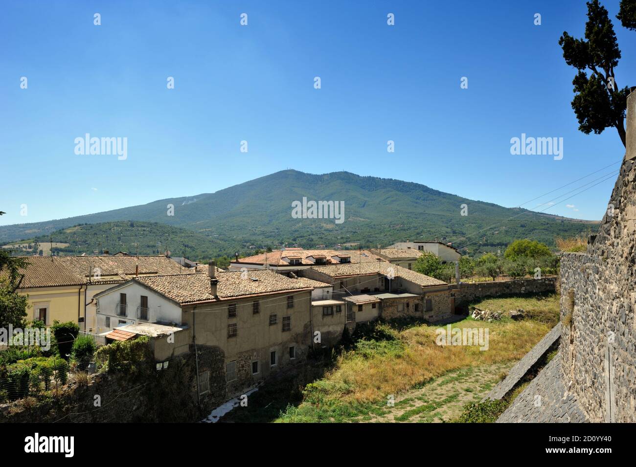 Italy, Basilicata, Melfi and Mount Vulture Stock Photo - Alamy