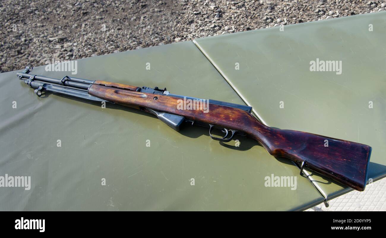 Sks semi automatic rifle hi-res stock photography and images - Alamy