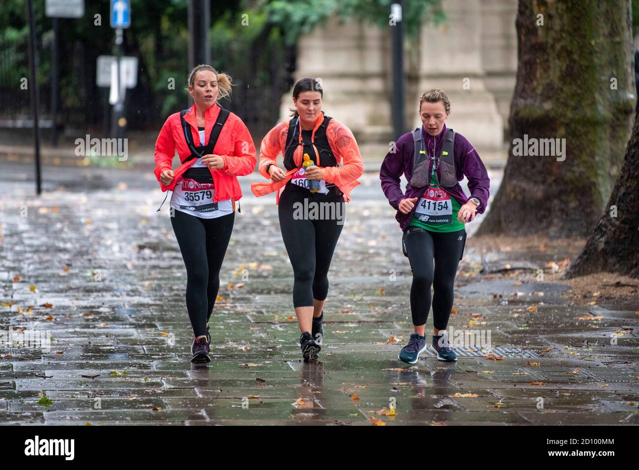 London, UK. 04th Oct, 2020. Emily Reekie 35579, Rebecca Picton 16017 ...