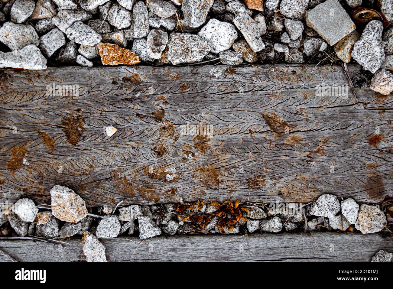 Railroad ballast texture hi-res stock photography and images - Alamy