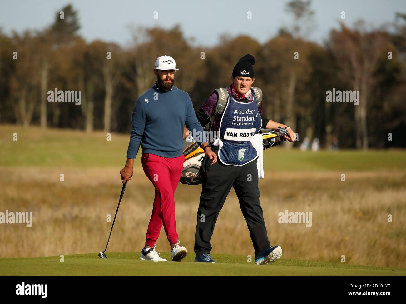 South Africa's Erik van Rooyen on the 18th during the fourth round of ...