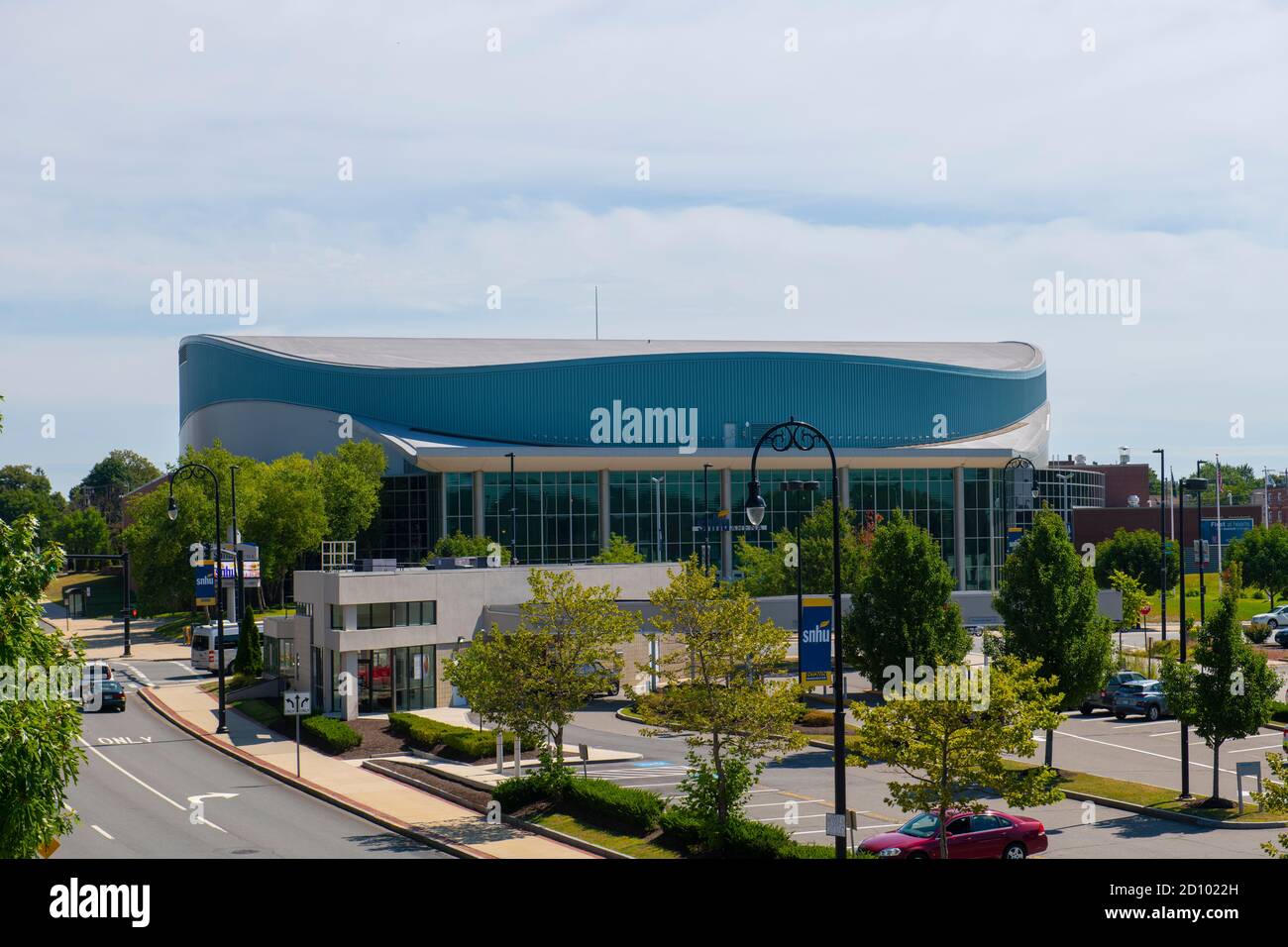SNHU Arena at 555 Elm Street in downtown Manchester, New Hampshire NH ...
