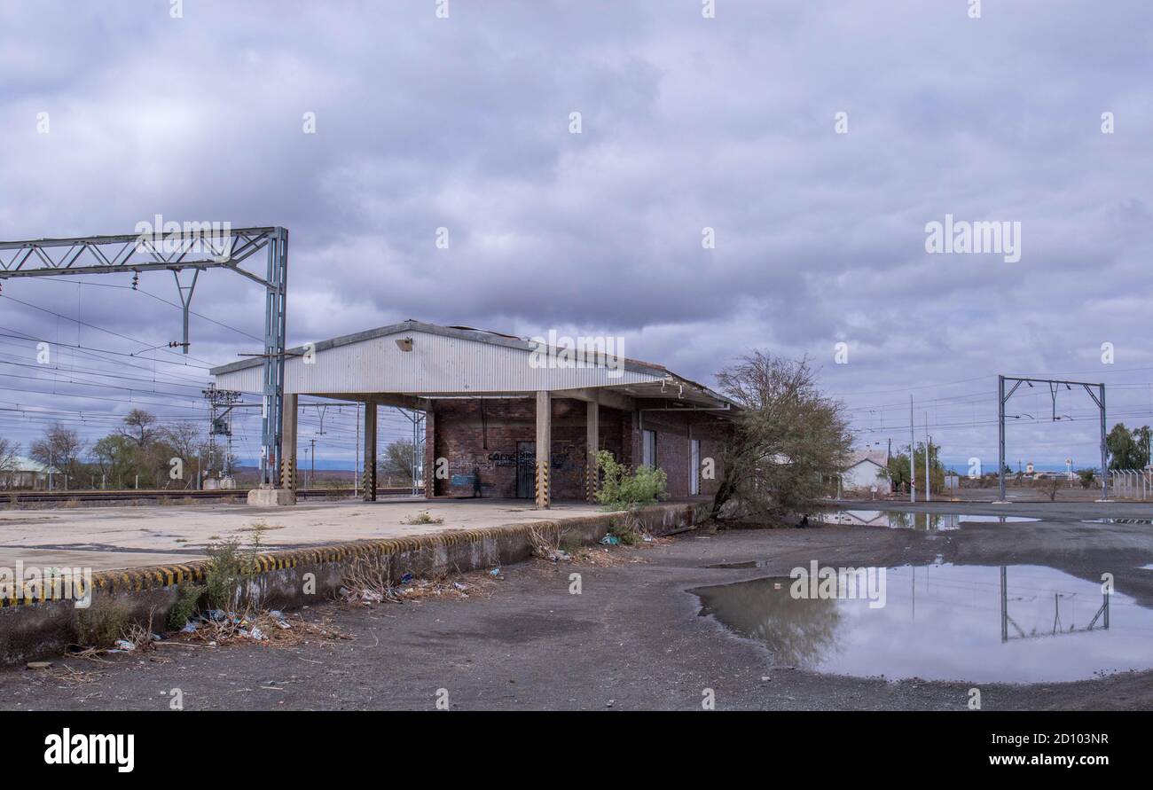 Leeu Gamka, South Africa - derelict railway station in this small town ...