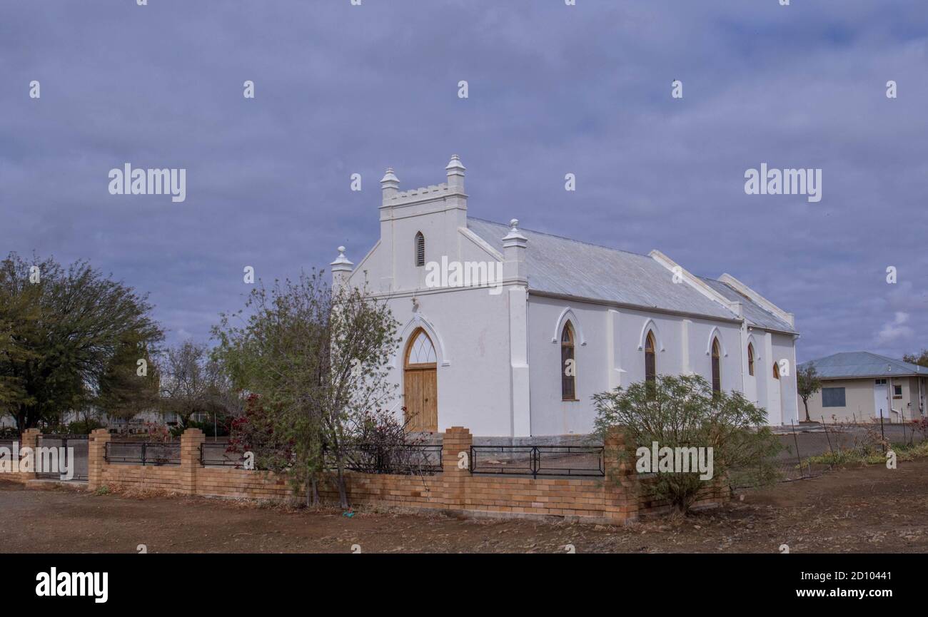 Leeu Gamka, South Africa - a small church hall in the small central ...