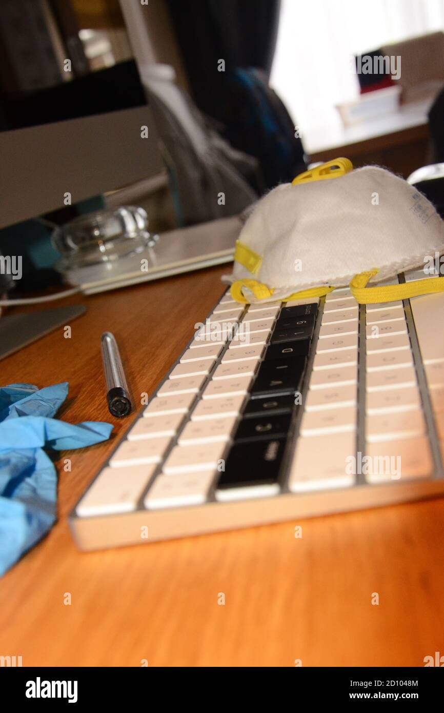 Working from home self isolation hi-res stock photography and images ...