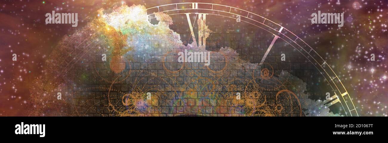 Time and space Stock Photo - Alamy