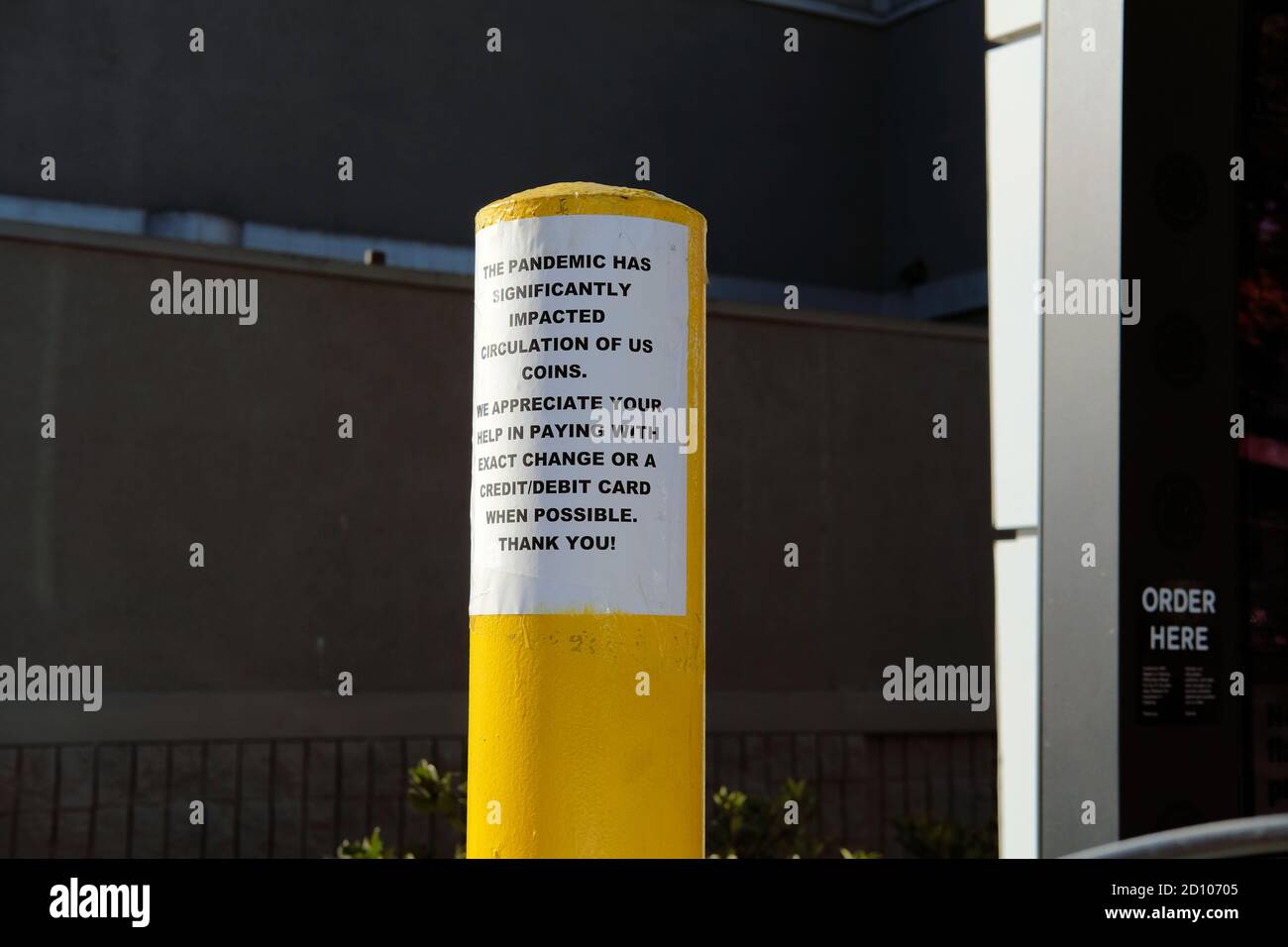 Exact change only hi-res stock photography and images - Alamy