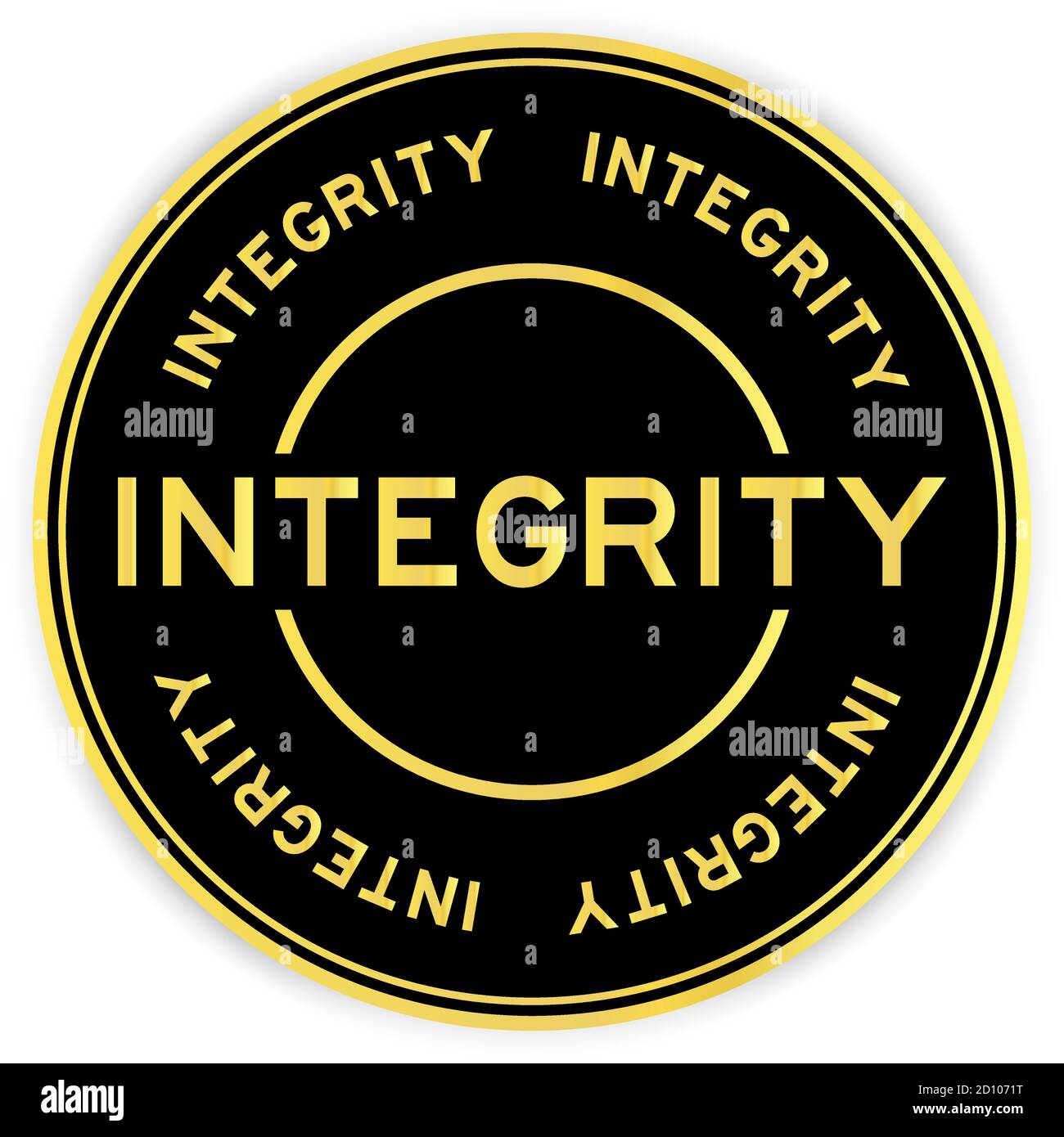 Data integrity icon vector vectors hi-res stock photography and images ...