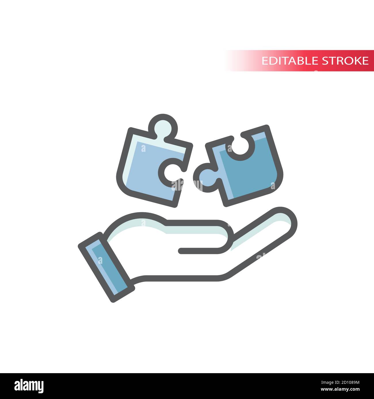 Vector solution icon hi-res stock photography and images - Alamy