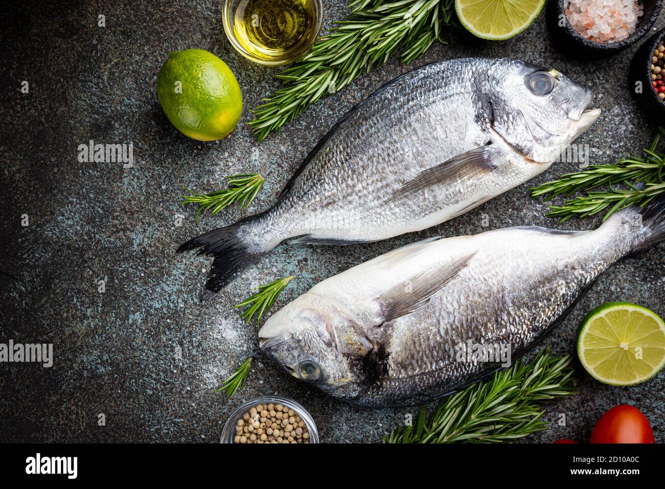 Fresh fish dorado Stock Photo - Alamy
