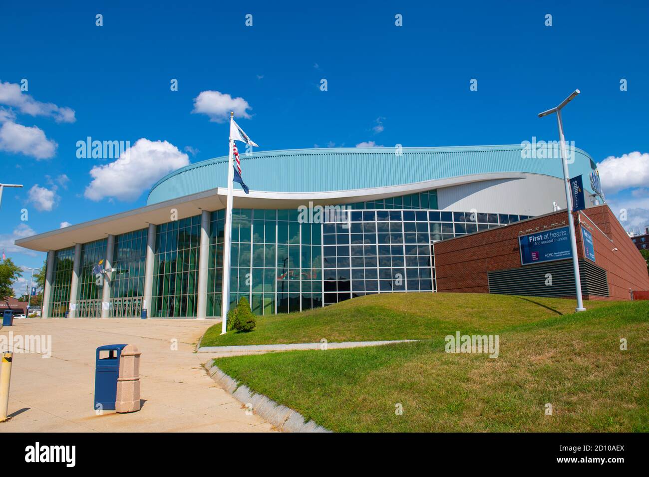 SNHU Arena at 555 Elm Street in downtown Manchester, New Hampshire NH ...