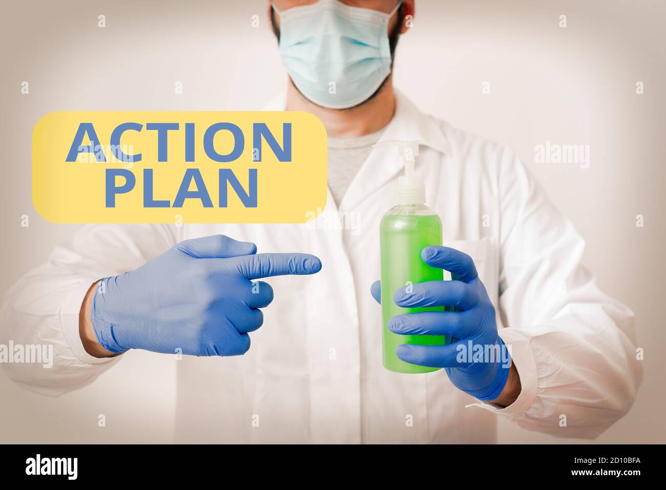 Writing note showing Action Plan. Business concept for detailed plan ...